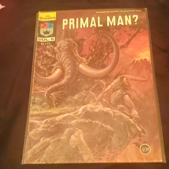 Other | Primal Man Volume 6 The Crusaders Comic Graphic Novel By Jtc ...